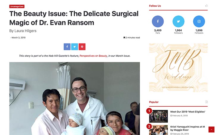 The Beauty Issue: The Delicate Surgical Magic of Dr. Evan Ransom ...